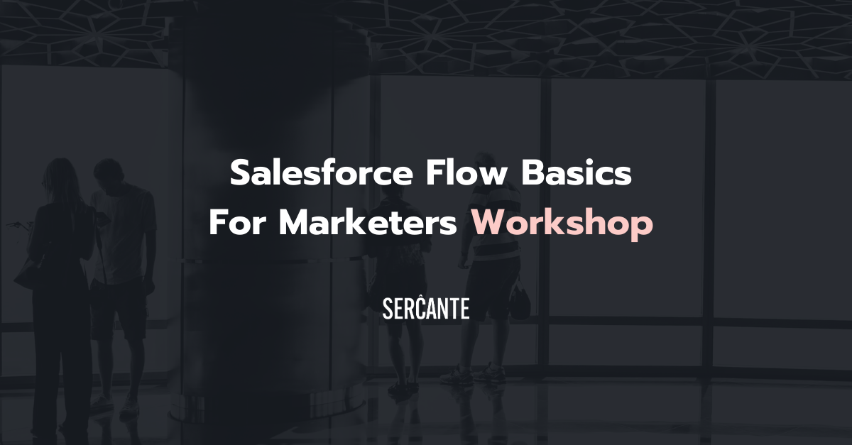 Salesforce Flow Basics For Marketers Workshop - Sercante